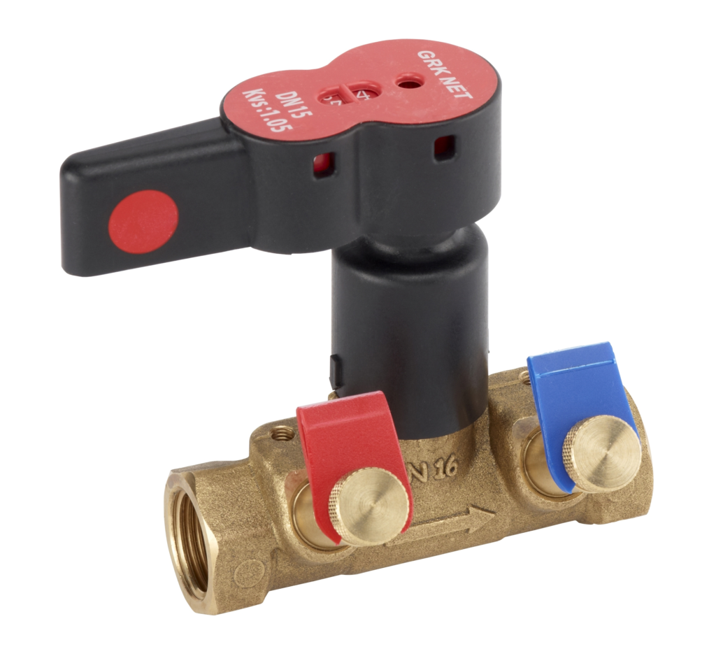 GRK NET balancing valve - GRK Robinetterie sanitaire et bâtiment